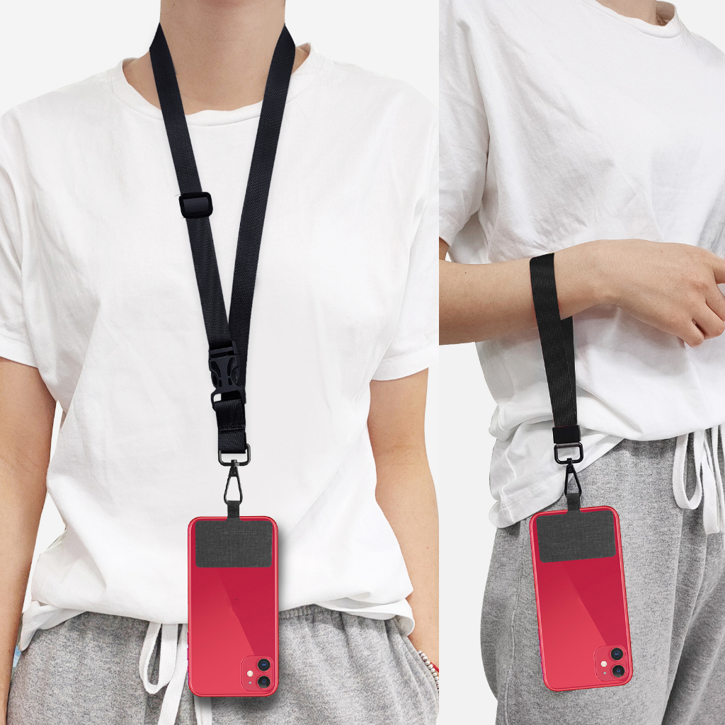 Universal Phone Lanyard with Durable Glittering Patch Cell Phone ...