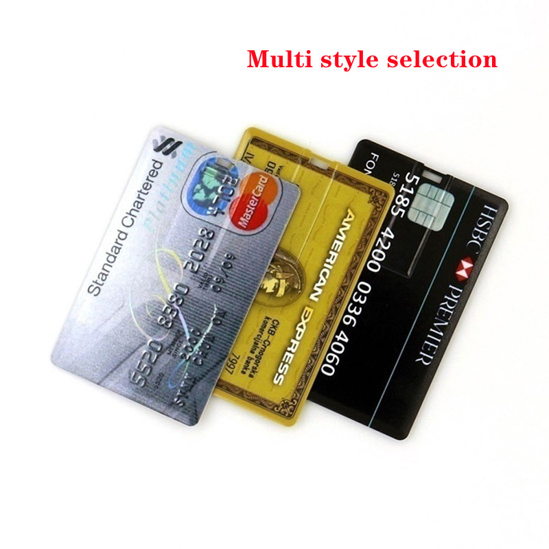High speed credit card Pengdrive 4GB 64GB 128GB 256GB 512GB 1T USB ...