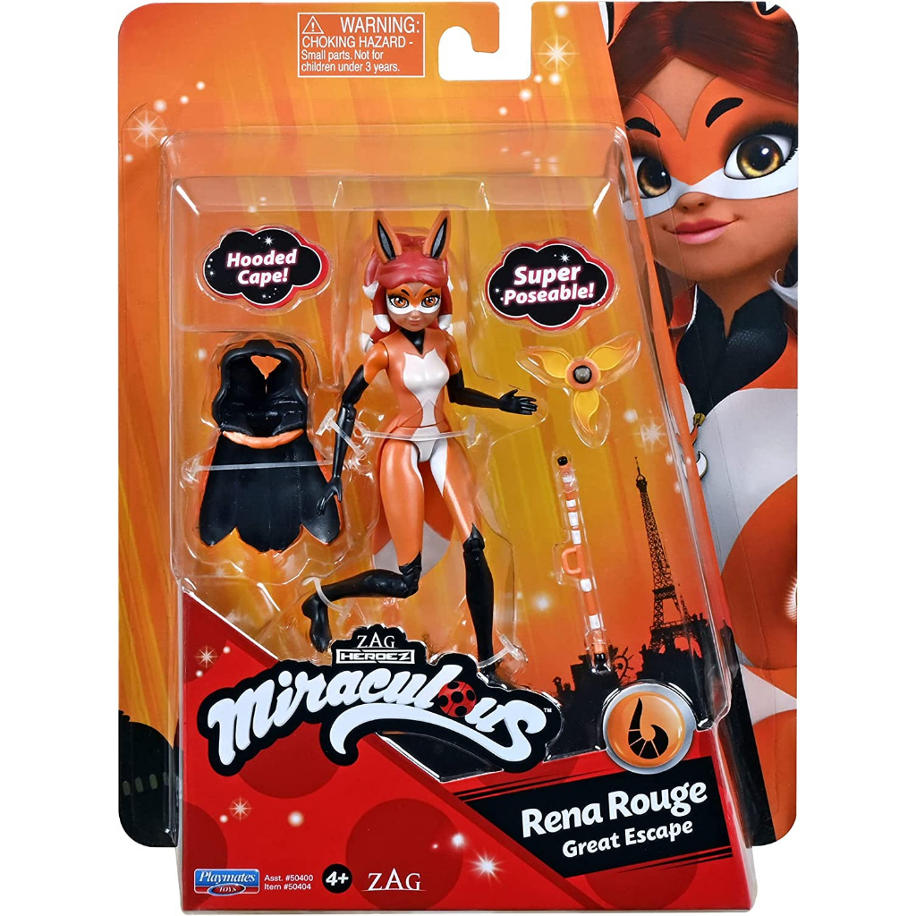 Miraculous Ladybug Rena Rouge's Great Escape Doll | Shopee Singapore