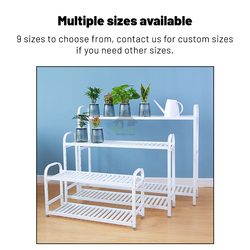 Stainless Steel flower rack plant Rack Flower Stand Indoor Balcony ...