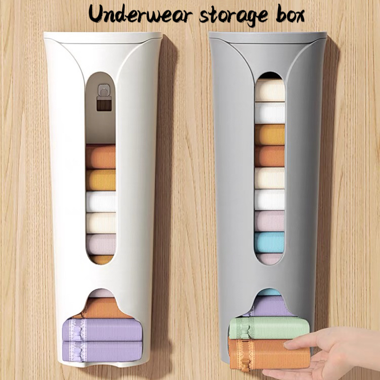 Underwear Storage Box Household Multifunctional Wardrobe NoPunching ...