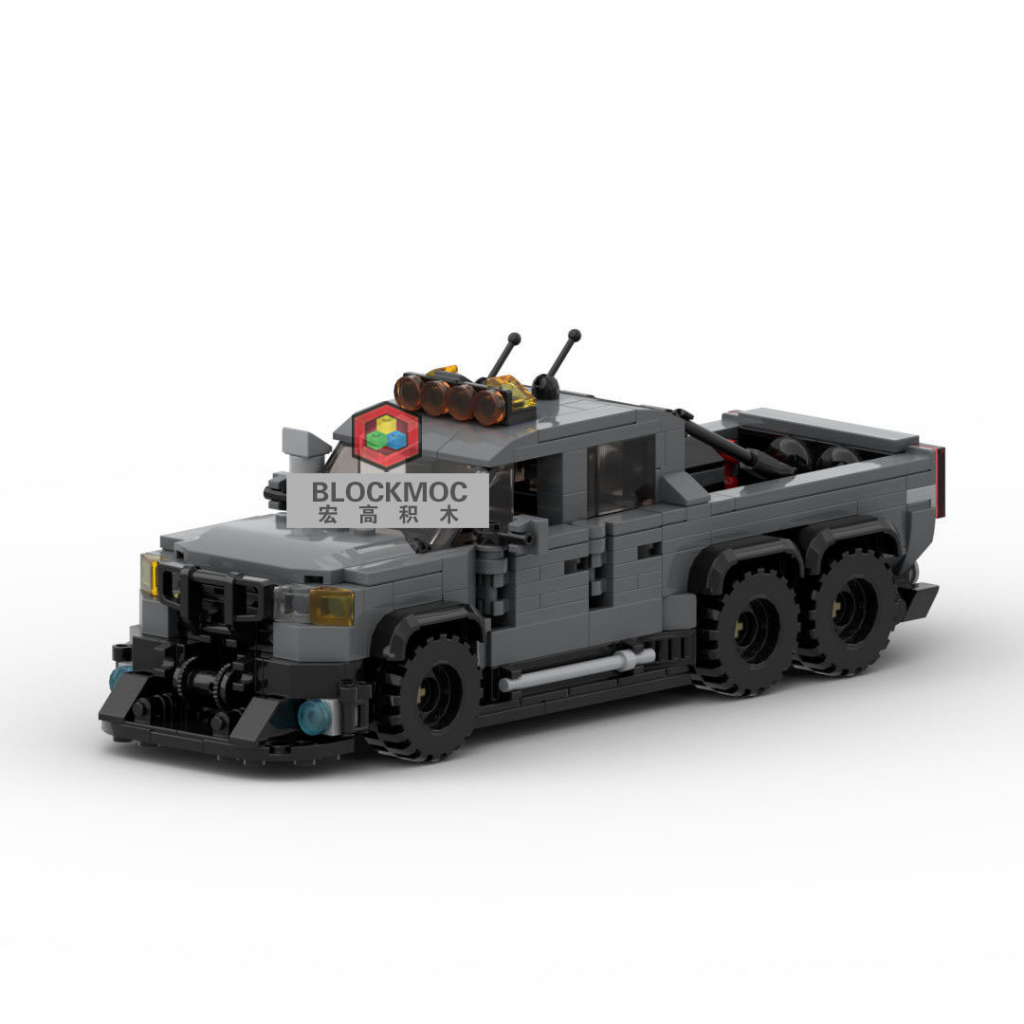 MOC Ford VelociRaptor ORV 6x6 Cars Off-Road Vehicle Building Blocks ...