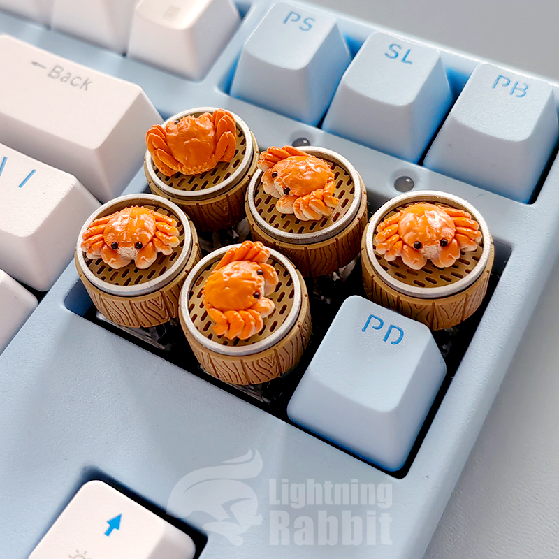[keycap] Steamed Crab keycap Mechanical Keyboard Dedicated ESC ...