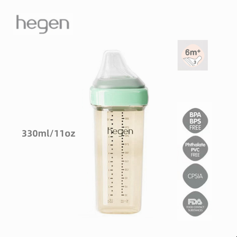 Hegen PCTO Feeding Bottle PPSU 150ML 240ML 330ML / 5OZ 8OZ 11OZ Bottle Drinking Bottle Teat ...