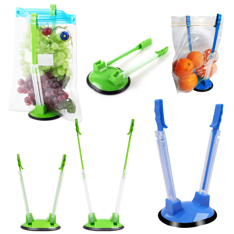 Baggy Rack Sandwich Plastic Bag Holder, Food Storage Bag Clip,Bag ...