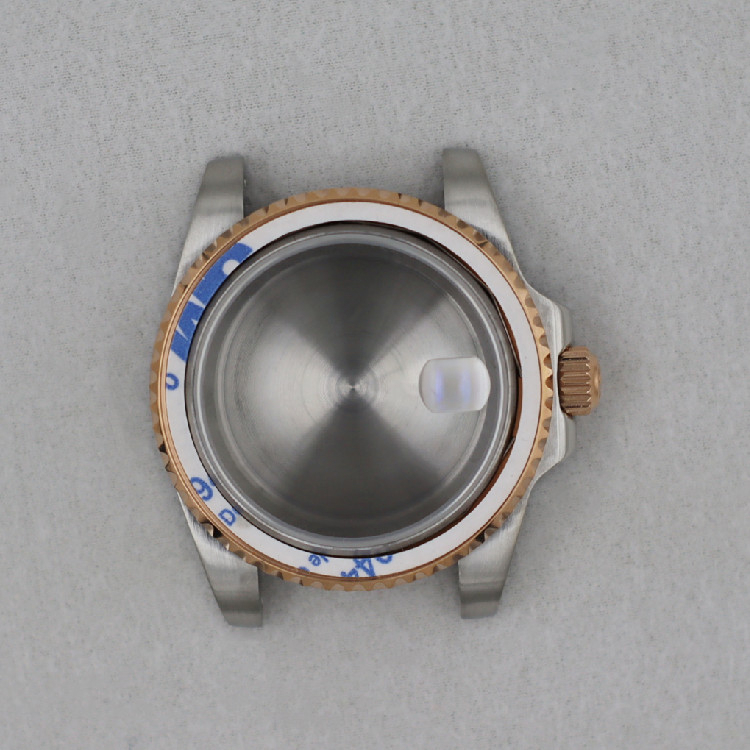 41MM Vintage Watch Case Waterproof Stainless Steel Water Ghost Watch ...