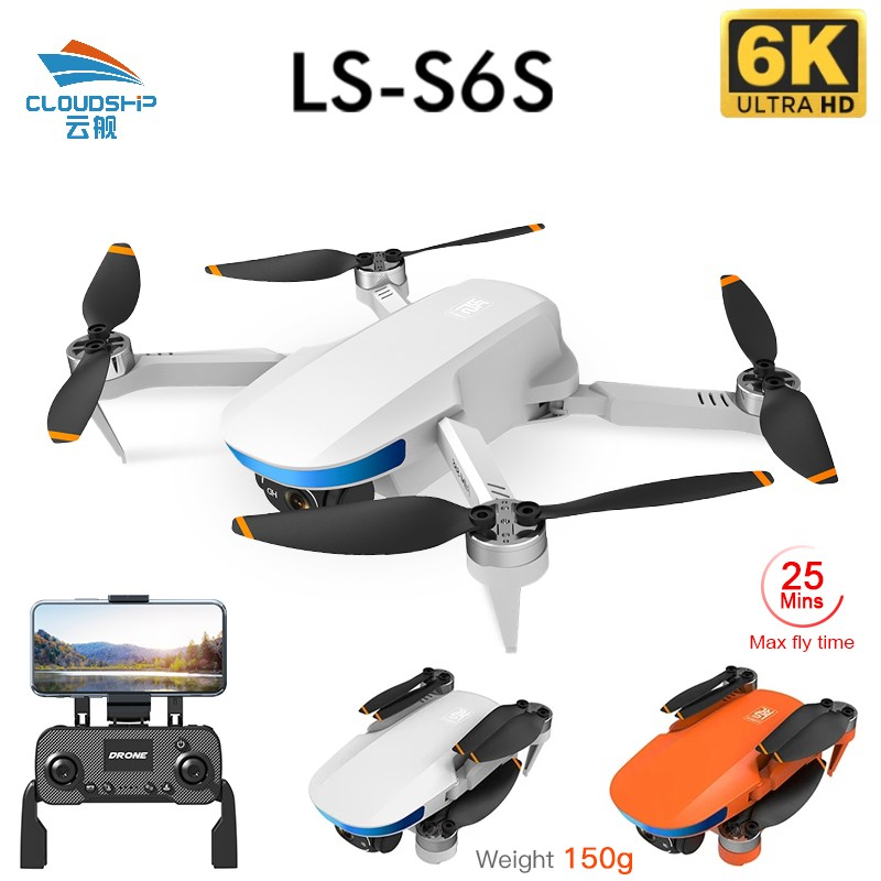 Original S6S GPS Drone With 6K HD Camera and Brushless Motor Mini Drone ...
