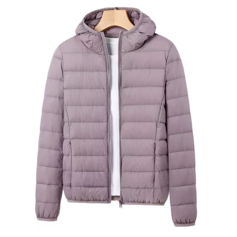 90 Ultra Light Plus Size Thin Down Jacket Women 2020 Autumn Winter