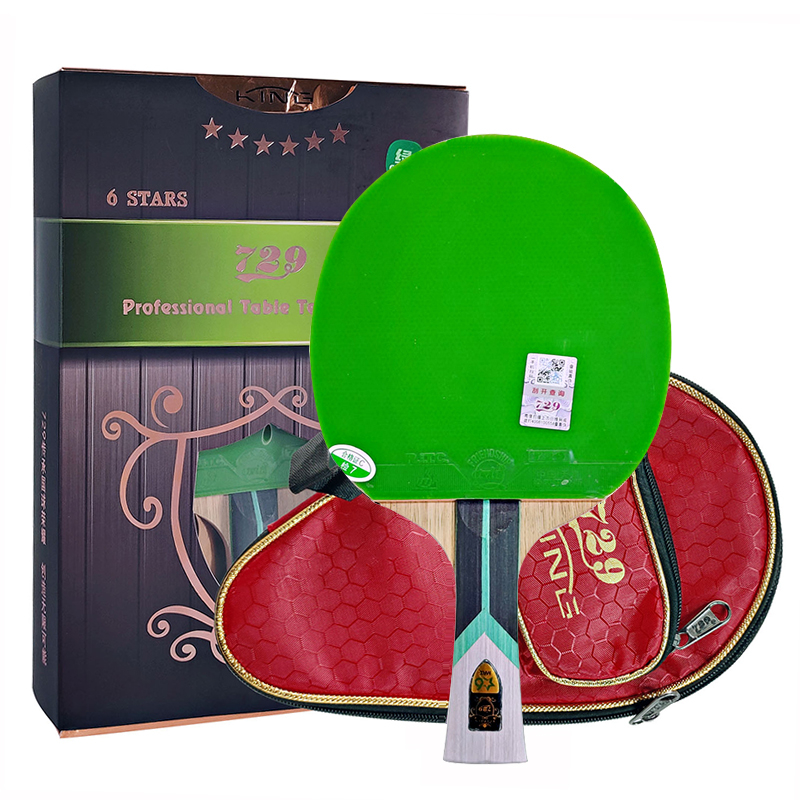 Original 729 Friendship KING 6 Star Table Tennis Racket Brand New Cross ...
