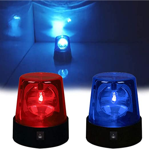3inch Rotating Flashing Beacon Party Lamp DJ Strobe Light 360 Degree ...