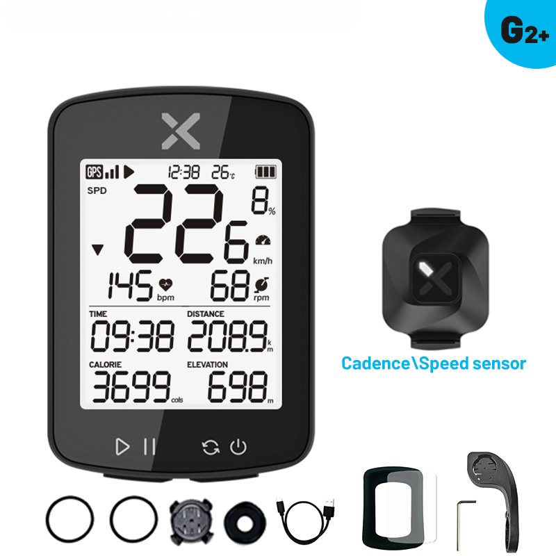 XOSS G2+ G2 Plus Speedometer Bike wireless water proof IPX7 GPS 2.2 ... XOSS G2+ G2 Plus Speedometer Bike wireless water proof IPX7 GPS 2.2 ...