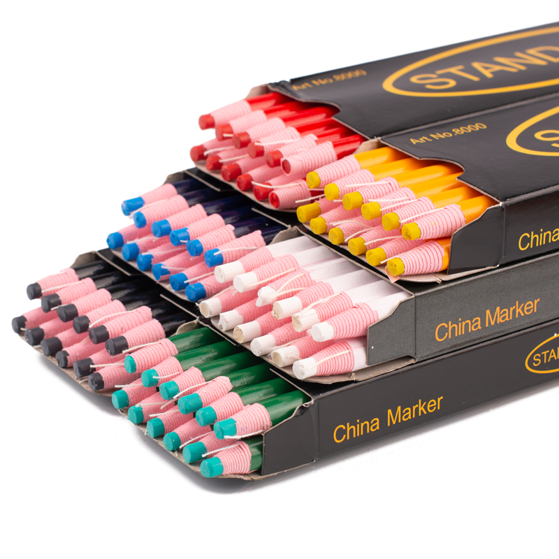 6Pcs Colorful Tailors Chalk Sewing Pull Line Crayon Cut-Free Hand Torn ...