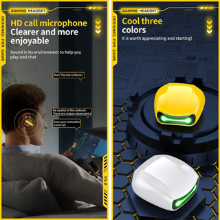 TWS Bluetooth headset Latest Bumblebee Gaming Low Latency Wireless ...