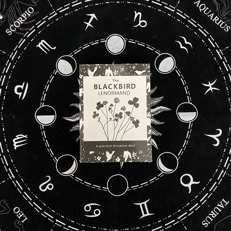 Blackbird Lenormand The Blackbird Lenormand English Custom Card Board Game | Shopee Singapore