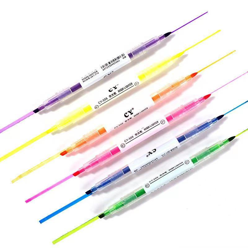 🚀Ready stock🚀（Wholesale）Y&X 1pcs Double-headed Two-color Highlighter ...