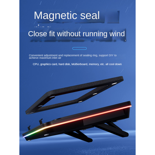 IETS GT600 Powerful Turbo-Fan RGB Laptop Cooling Pad gaming laptop ...