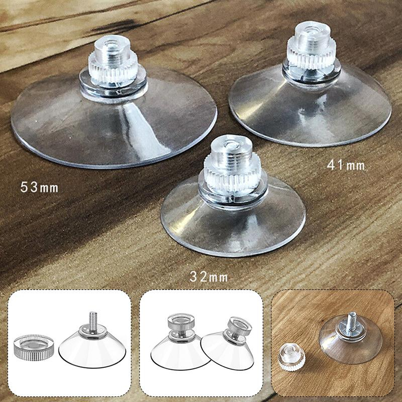 Screw suction cup hook comes with nut Transparent vacuum suction cup ...
