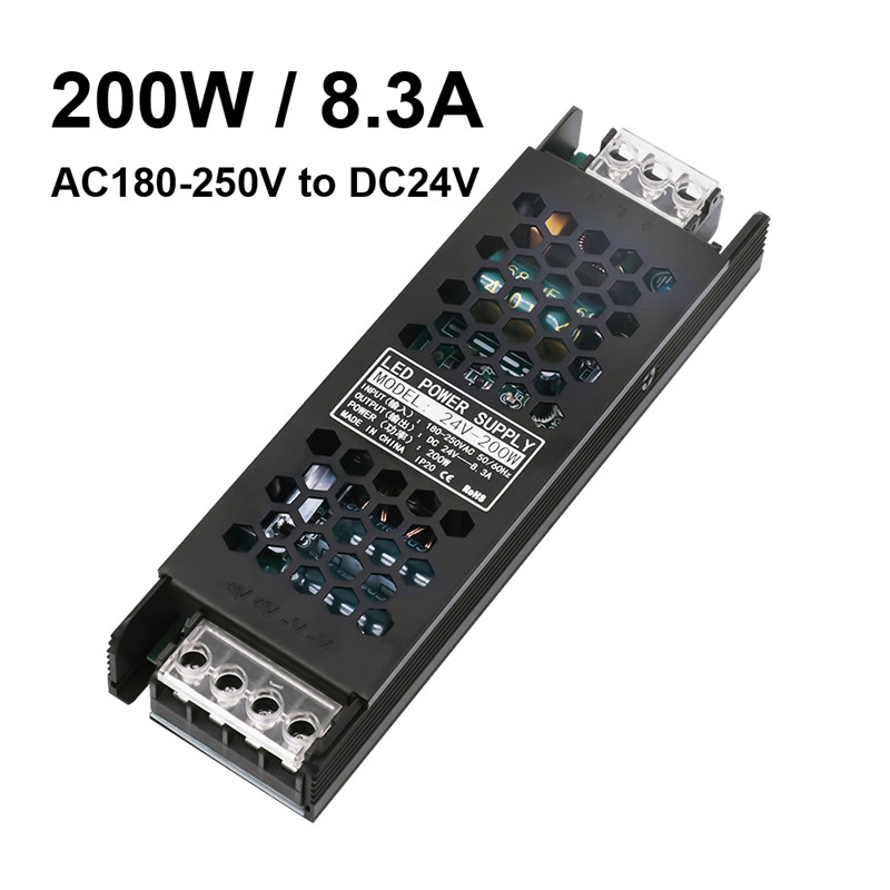 Power Supply AC110V-240V to DC12V 24V Adapter 60W 100W 200W 300W 400W Switching Transformers Led ...