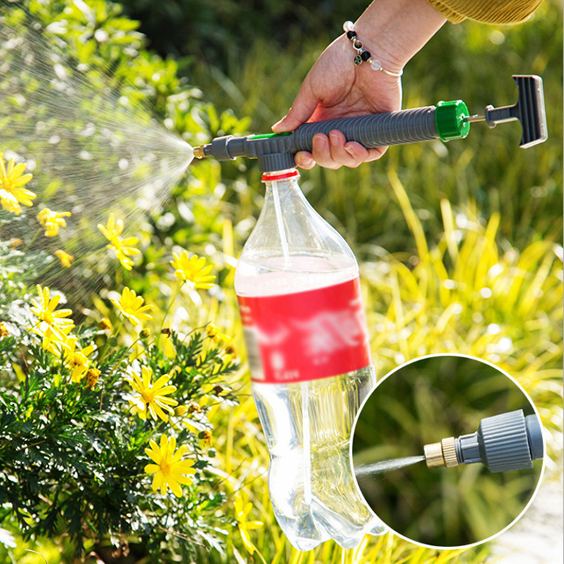 High Pressure Air Pump Manual Sprayer Adjustable Drink Bottle Spray ...
