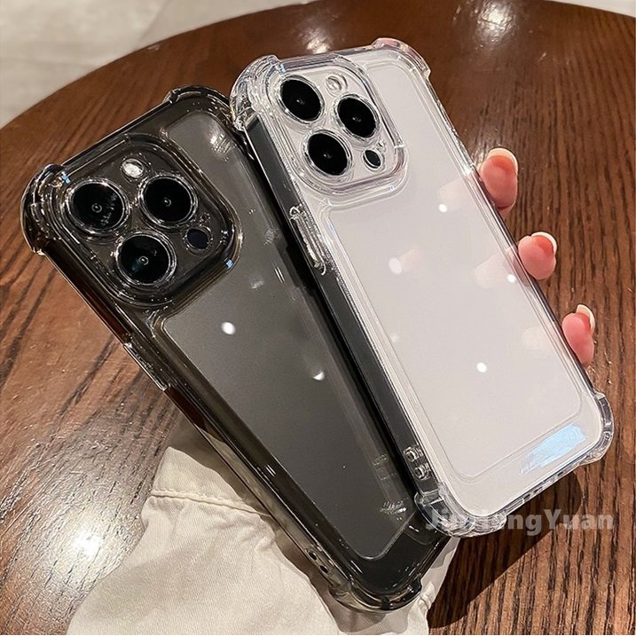 Space acrylic Shockproof Transparent Silicone Phone Case for IPhone 14 ...