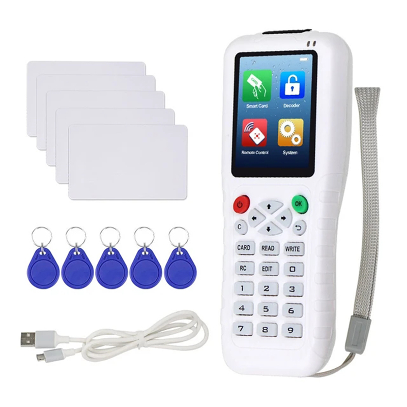 RFID Card Reader Writer 125KHz RFID Copier Duplicator Programmer Clone ...