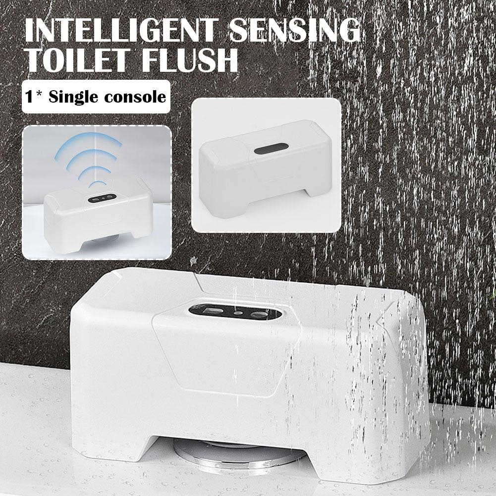 Automatic Toilet Flush Button Induction Toilet Flusher ExternalInfrared ...