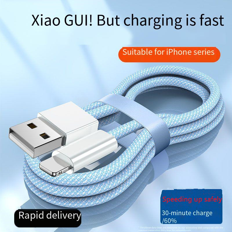 6A USB C Cable Fast Charging For iP 4 13 Pro Max Type C to 8 Pin ...