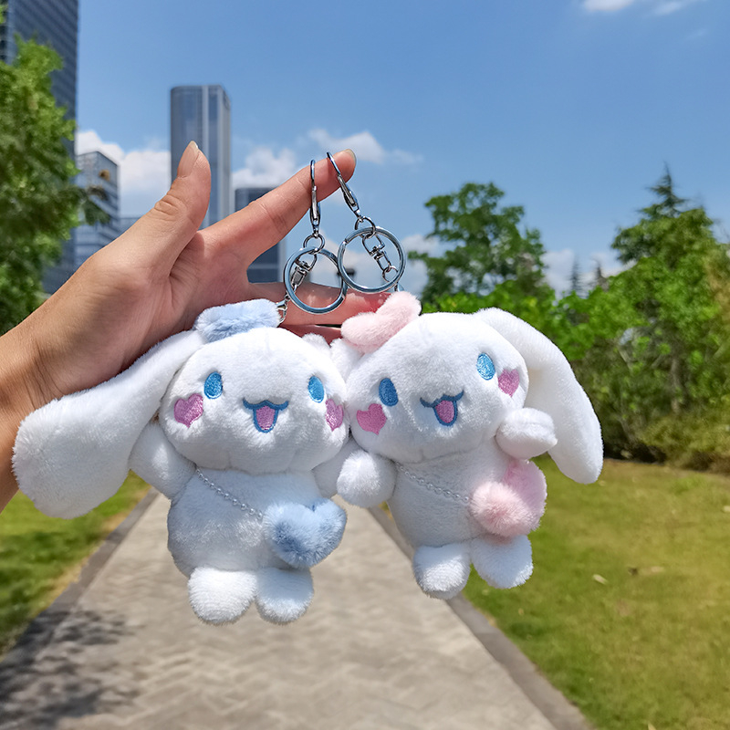 Cartoon Keychain Cute Creative Toy Plushie Keychain Key Accessories ...