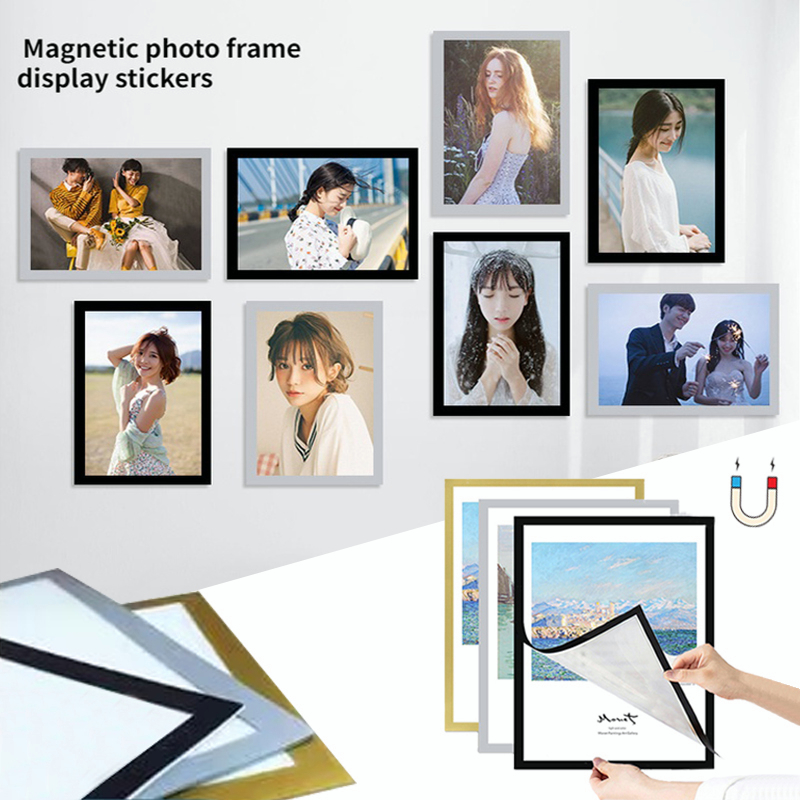 Multiple A4 Magnetic Display Board A5 A6 Magnetic Display Sticker ...
