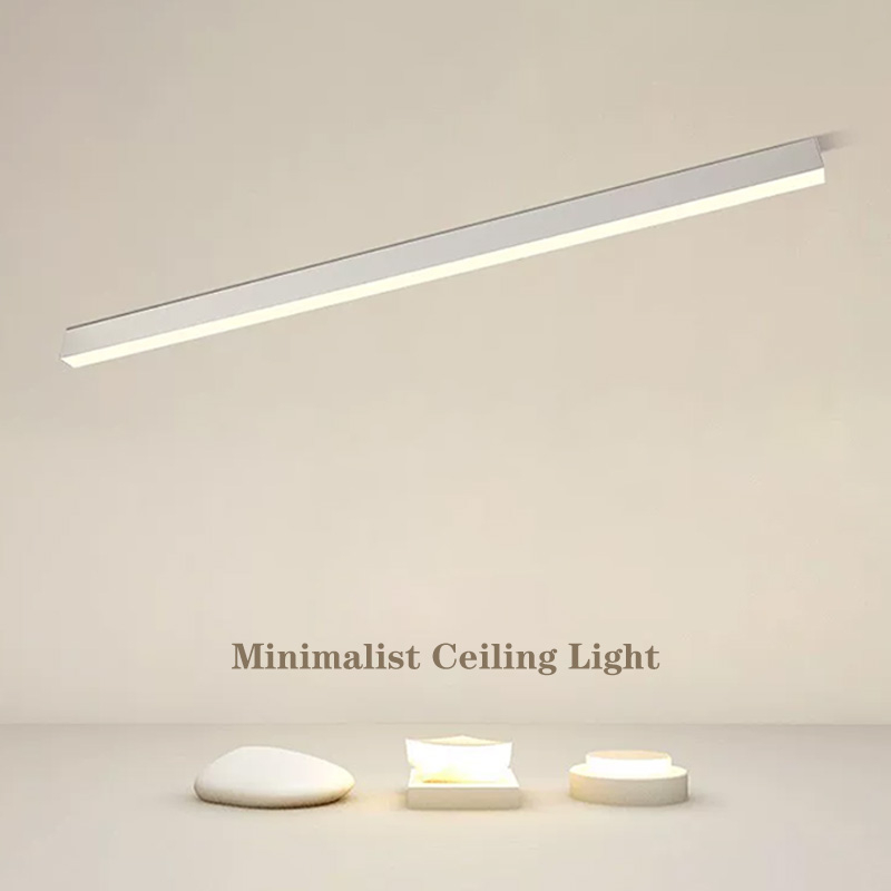 CIMI Nordic Led Ceiling Light Modern Minimalist Strip Ceiling Lamp ...