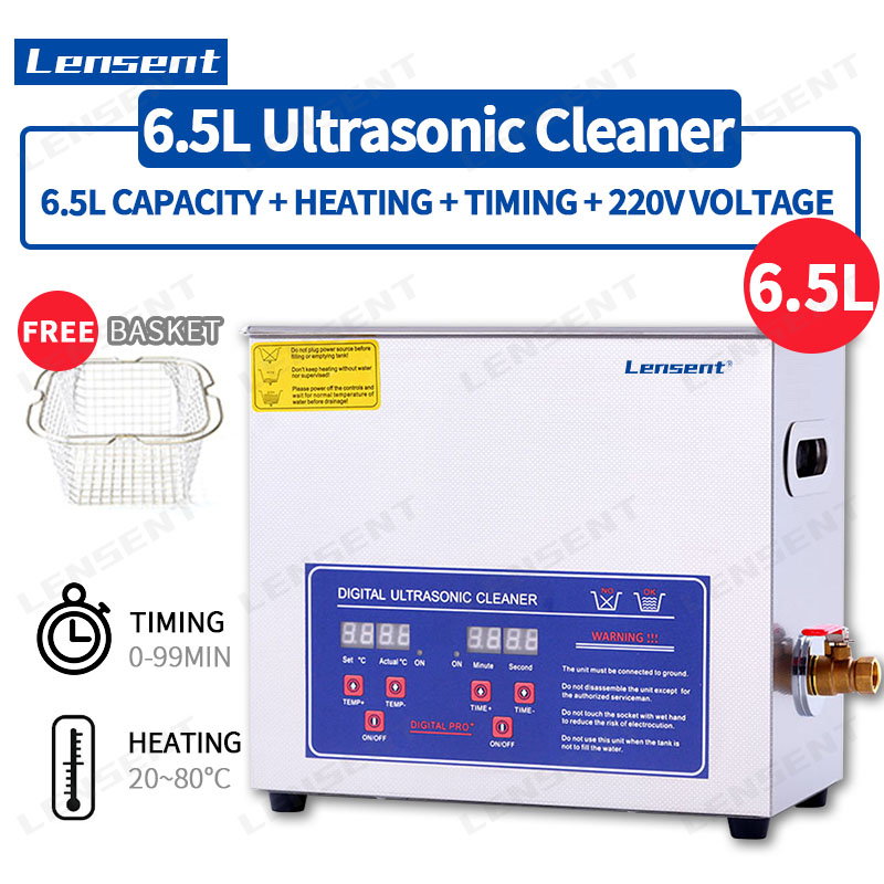 Lensent 6.5L Ultrasonic Cleaning Machine ultrasonic cleaner 6L Digital ...
