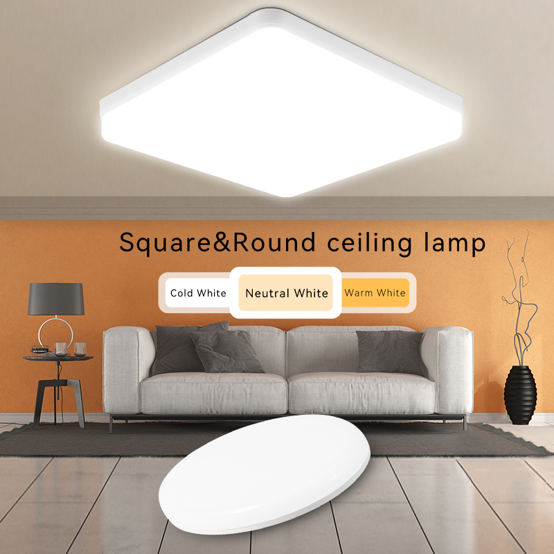 CANMEIJIA LED Ceiling Lights 220V Square Ceiling Lamp 20/30/40/50w ...