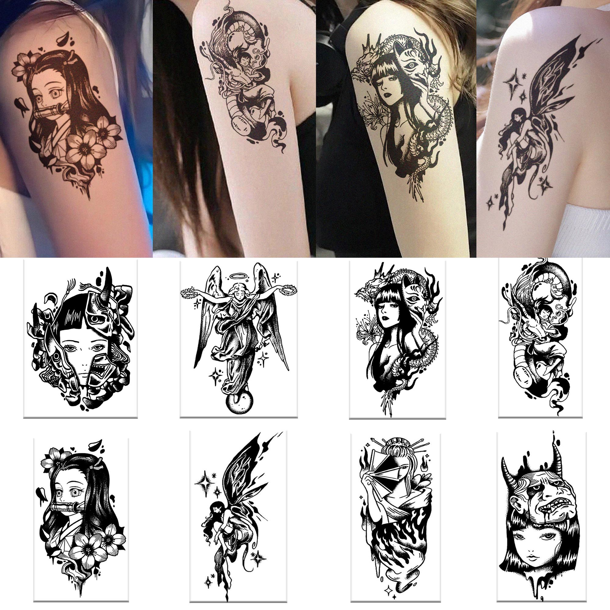 INKARTLINK MAGIC TATTOO Lasts 2 Weeks Tattoo Sticker Waterproof Long ...