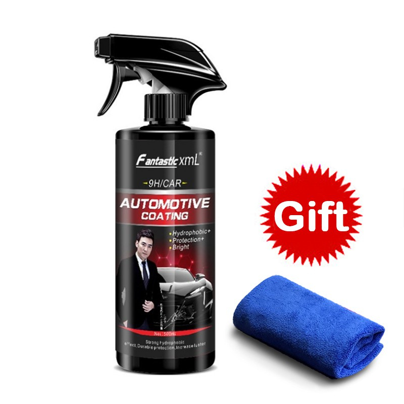 500ml Nano Coating Super Ceramic Car Coating Spray Paint Crystal Nano ...