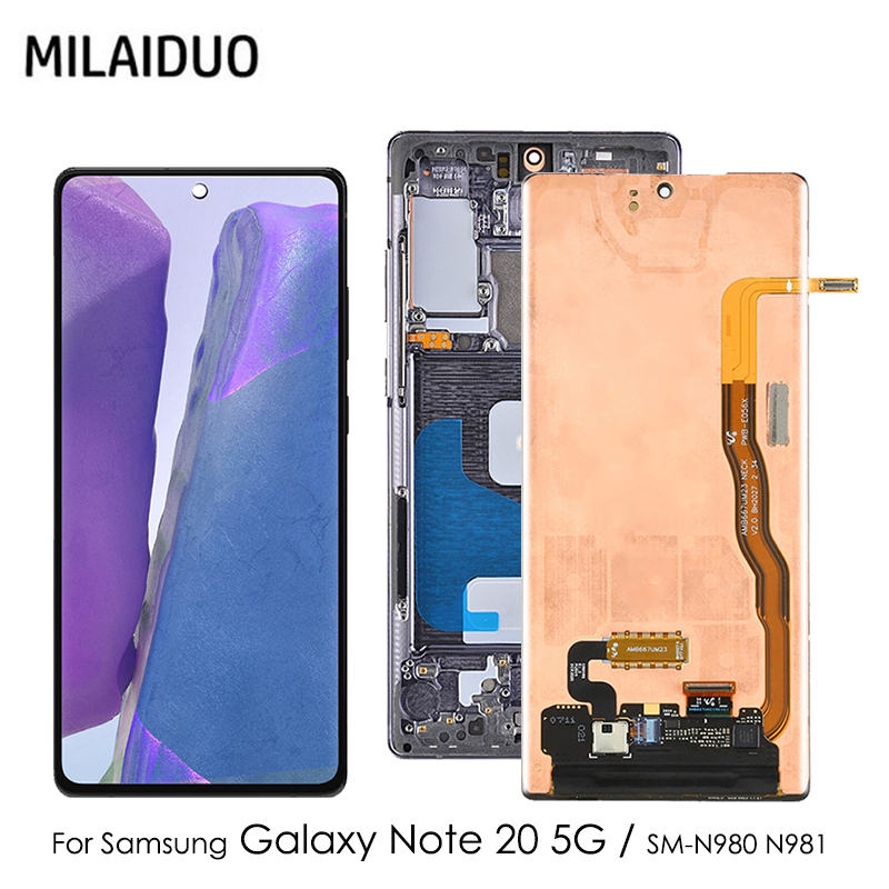 amoled / Incell For Samsung Galaxy Note 20 SM-N980 N980F LCD Display ...