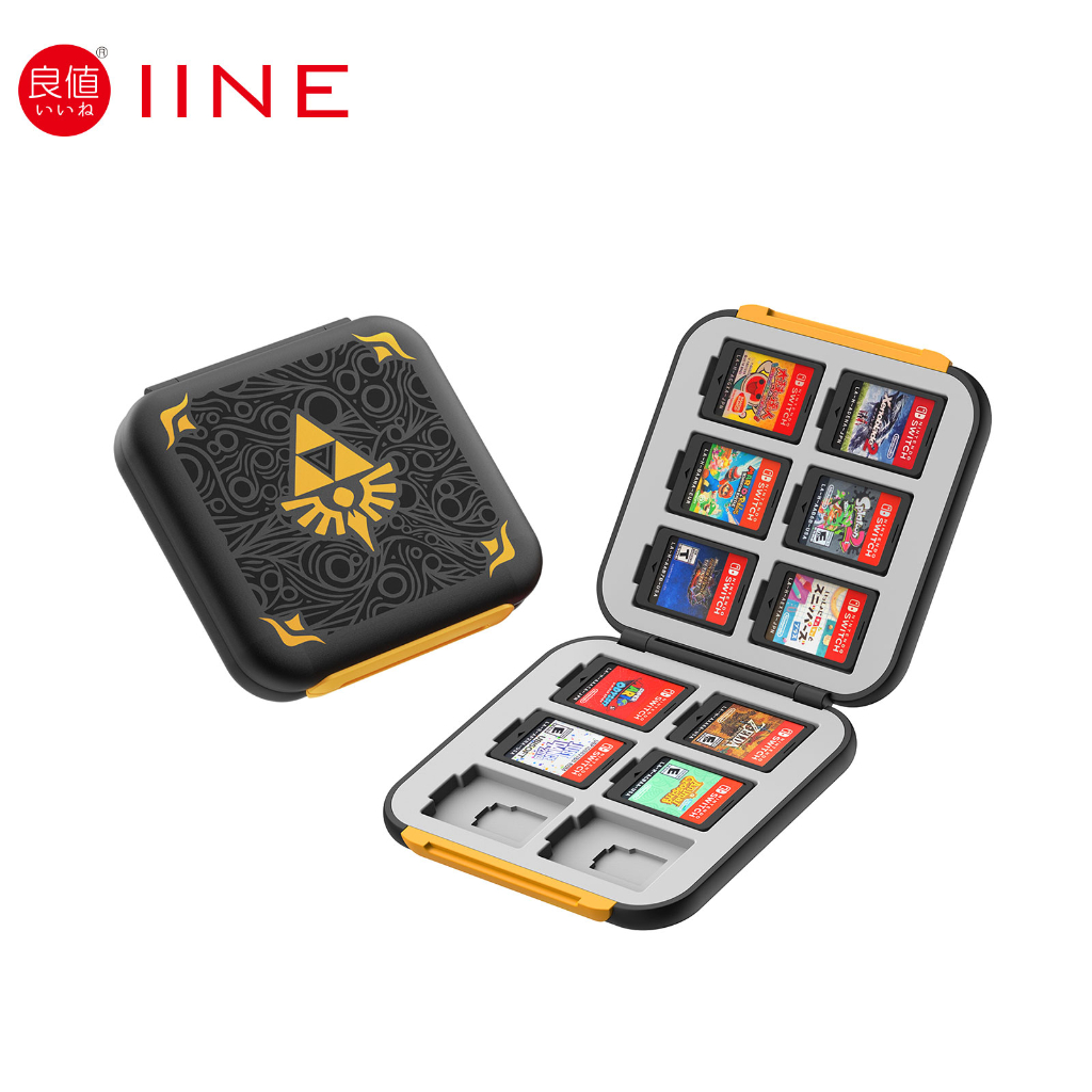 IINE Switch Cassette Box 12 Card Case Compatible Nintendo Switch/Lite ...