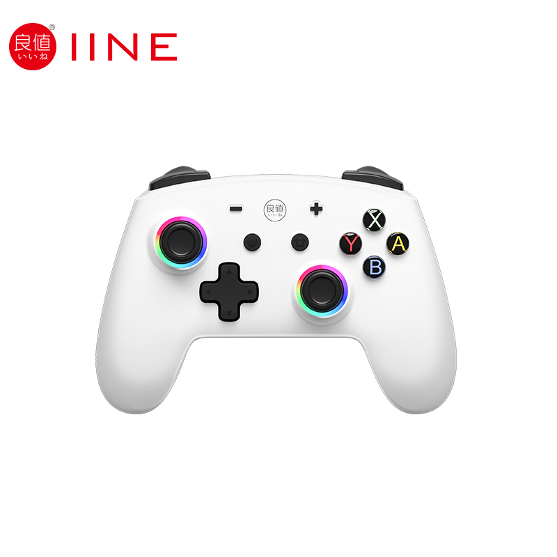 IINE Robot White Wireless Controller Macro Programming Pro Controller ...