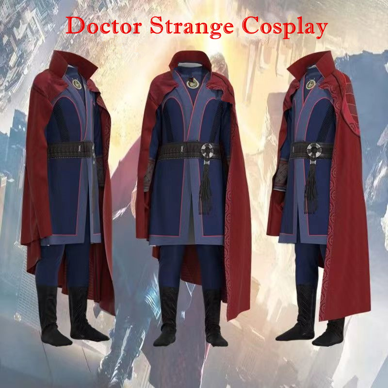Halloween Marvel movie character Cos Doctor Strange Stephen cosplay ...