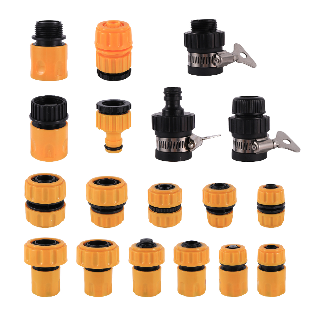 Quick Water Connector 1/2" 5/8" 1" Water Pipe Fast Connecting Joint ...