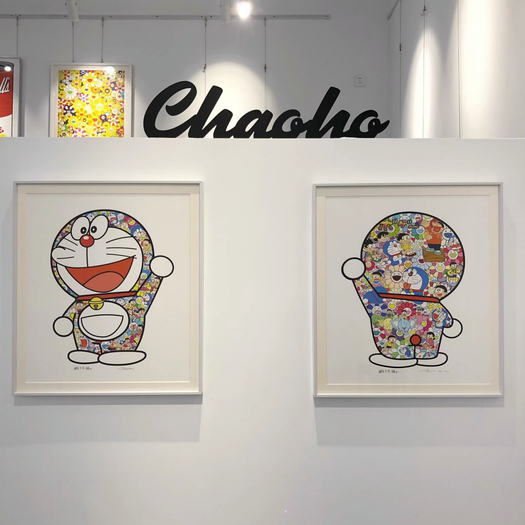 [Chihiro] Takashi Murakami x Doraemon Print Painting Doraemon ...