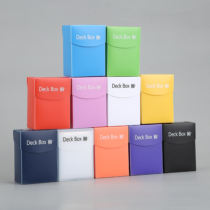 Deck Box 100+ TCG Card Case Organizer Pokemon Storage Box Digimon ...