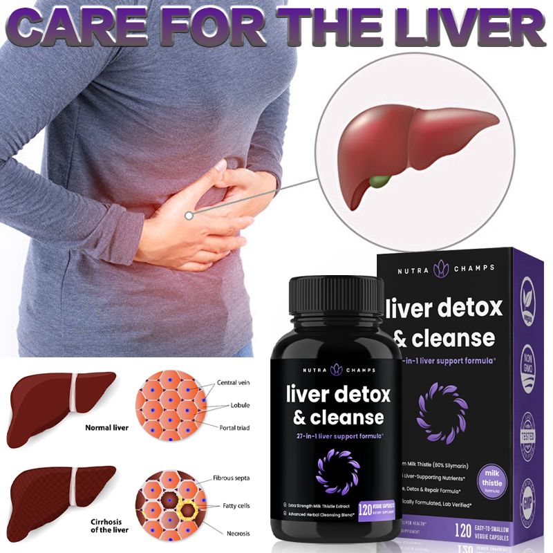Liver Cleanse Detox & Repair | Premium Liver Health Formula | Liver ...