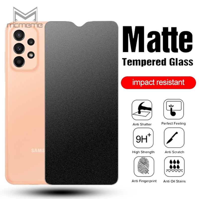 Full Matte Tempered Glass Screen Protector For Samsung Galaxy A06 A16 A07 A17 A56 A36 A26 A55 ...