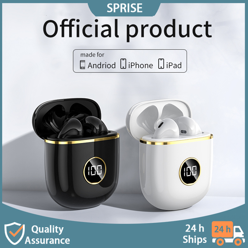 SPRISE X88 Wireless Bluetooth Earphone HiFi Noise Cancelling TWS ...