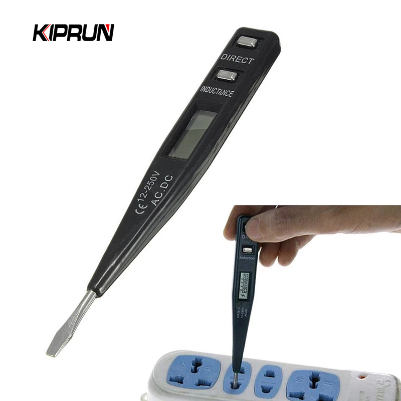 KIPRUN Electric Indicator Voltage Meter Digital Voltmeter 12V-250V ...