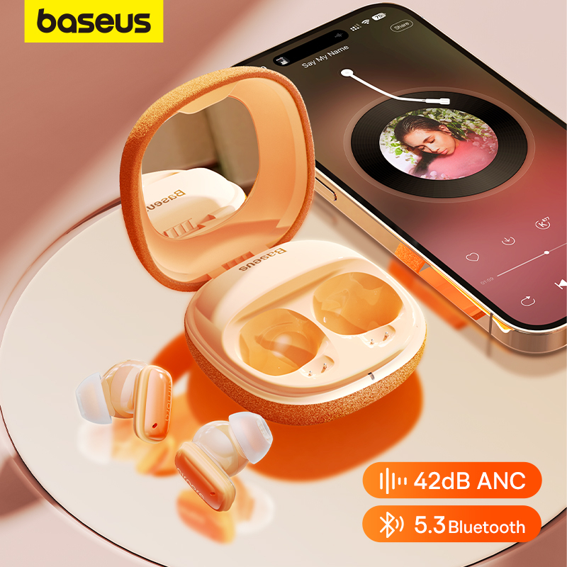 Baseus AirNora 2 True Bluetooth Earphones Active Noise Cancellation ...