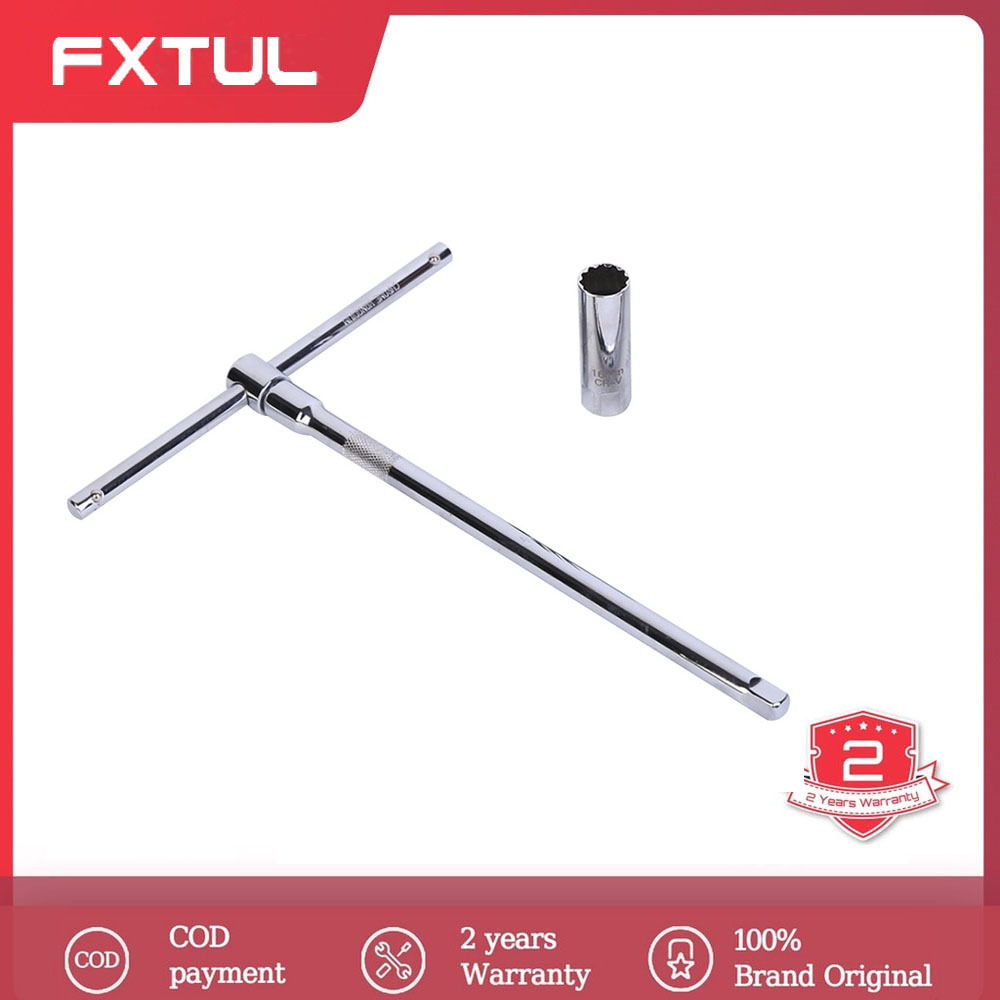 FXTUL 5/8”(16mm) Swivel Spark plug Socket Wrench Remover Installer Tool ...