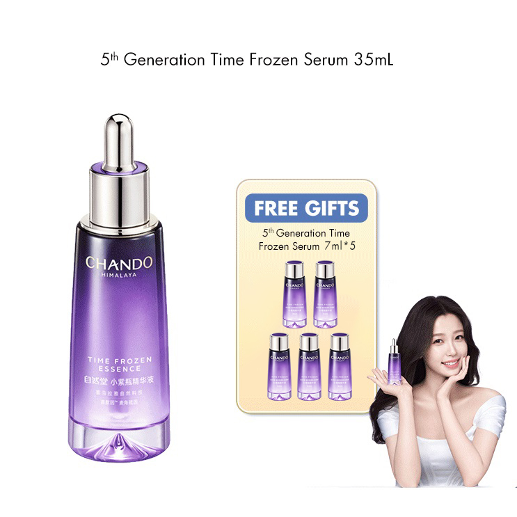 CHANDO Himalaya 自然堂 5th Generation Time Frozen Serum Anti aging ...