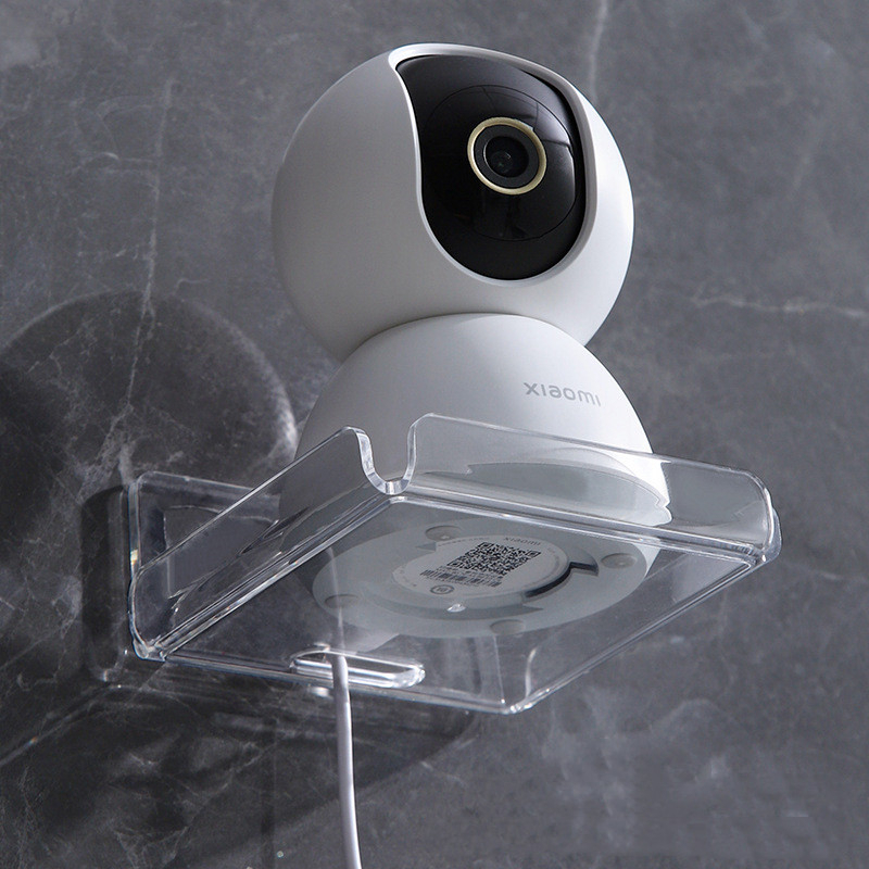 Acrylic Clear Home Office Camera Stand Holder wihout Nails Camera Monitor Orgnizer | Shopee ...