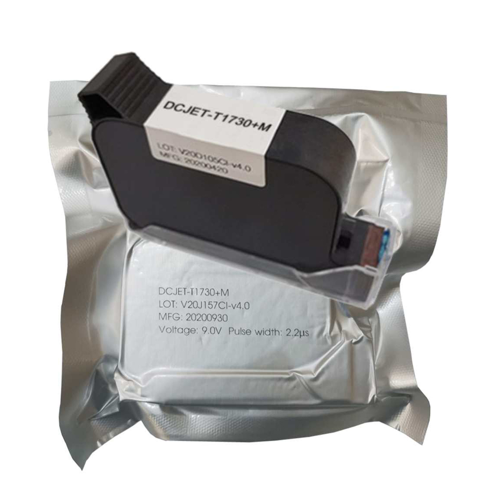 New DCJET Hand Printer T1730+M 1704K Solvent Ink Cartridge for Handheld ...